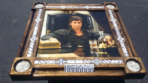 Scarface Themed Domino Table by Domino Tables by Art | eBay UK