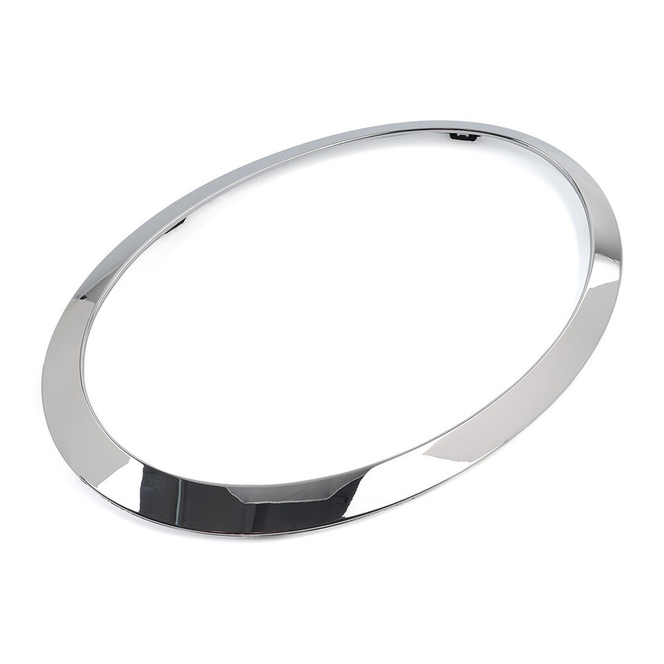1pc Silver Headlight Bezel Ring Trim Cover For BMW Mini Cooper F55 F56 ...
