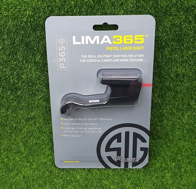 Sig Sauer LIMA365 Compact Red Laser Sight P365 P365 SAS P365X P365XL ...