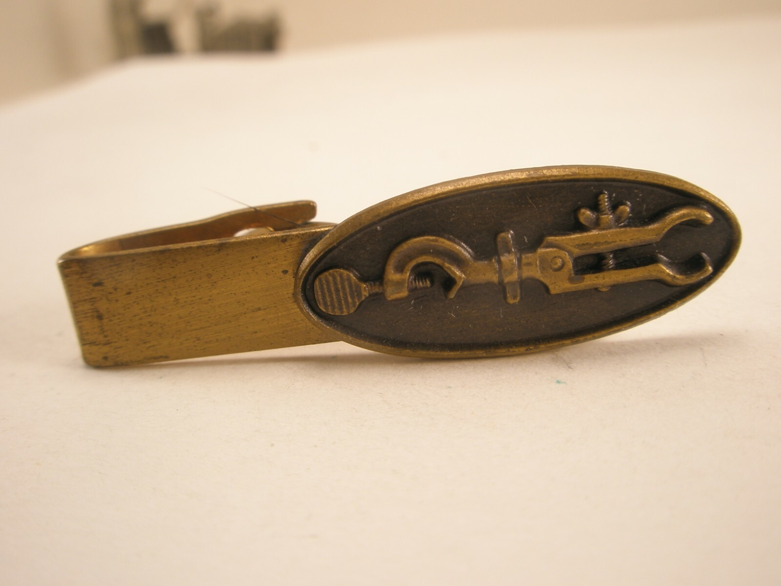 Universal Clamp Vintage Tie Bar Clip lighting grip ha… - Gem