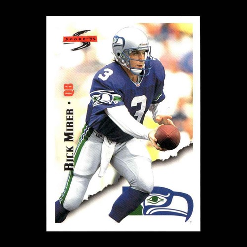 Rick Mirer 1995 Score Seattle Seahawks #51 R327A 49 | eBay