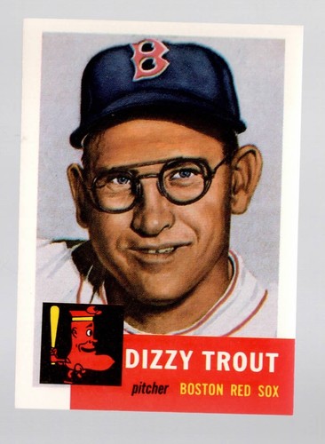 1991 Topps Archives 1953 #169 Dizzy Trout Boston Red Sox Mint | eBay
