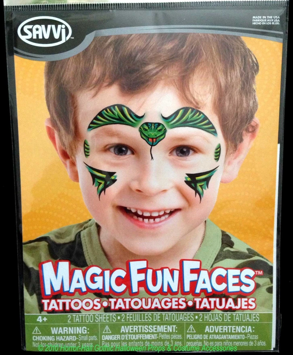 Snake Face Makeup