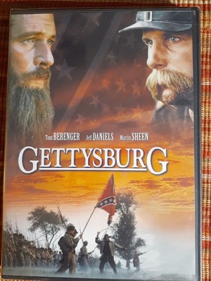 Gettysburg (DVD 1993) NEW Widescreen Epic Mini Series Berenger Sheen ...