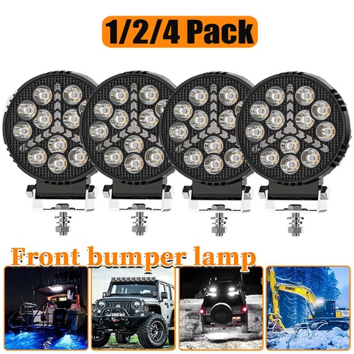 4'' inch LED Work Light Pods Strobe amber DRL Driving Fog Lamp Truck ...