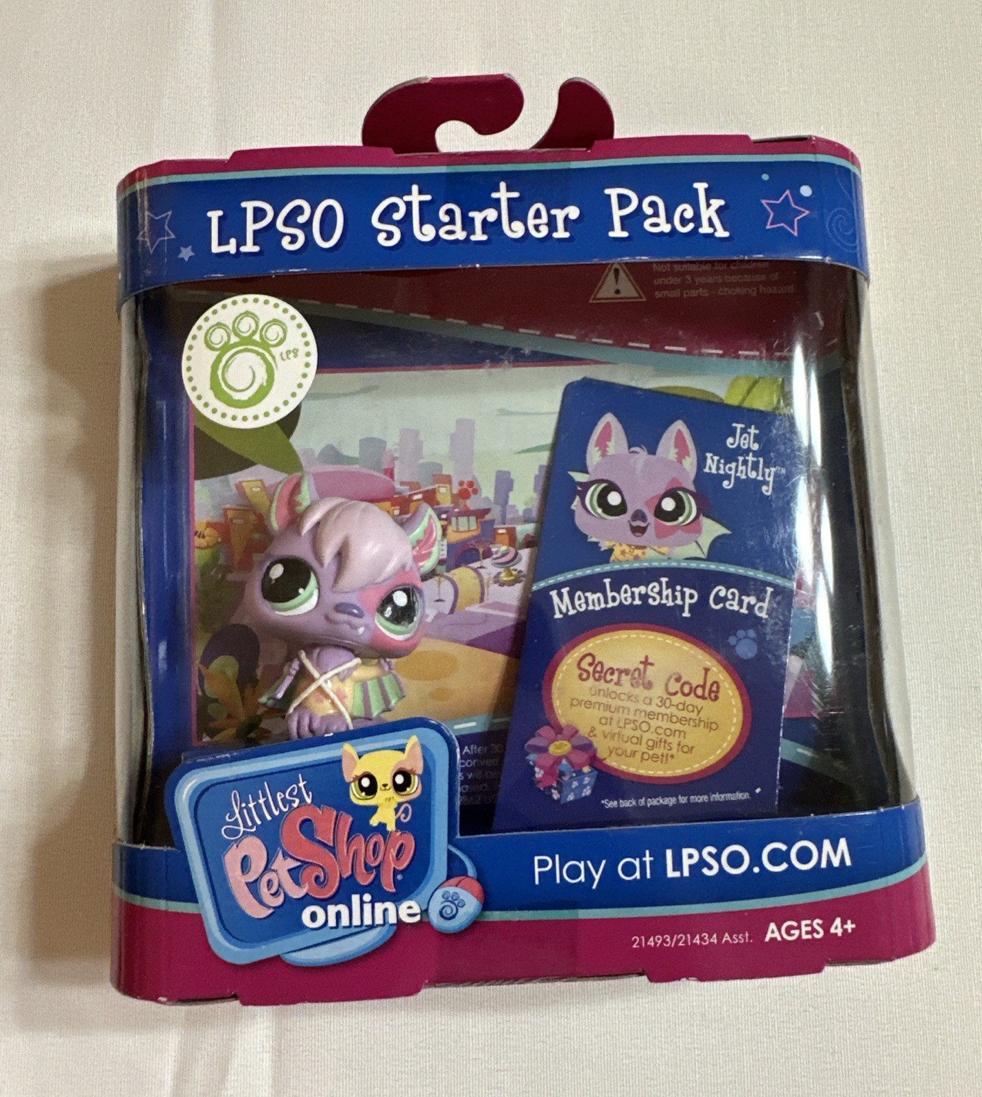 NOS Littlest Pet Shop LPSO Starter Pack: Jet Nightly #1695 Bat | eBay