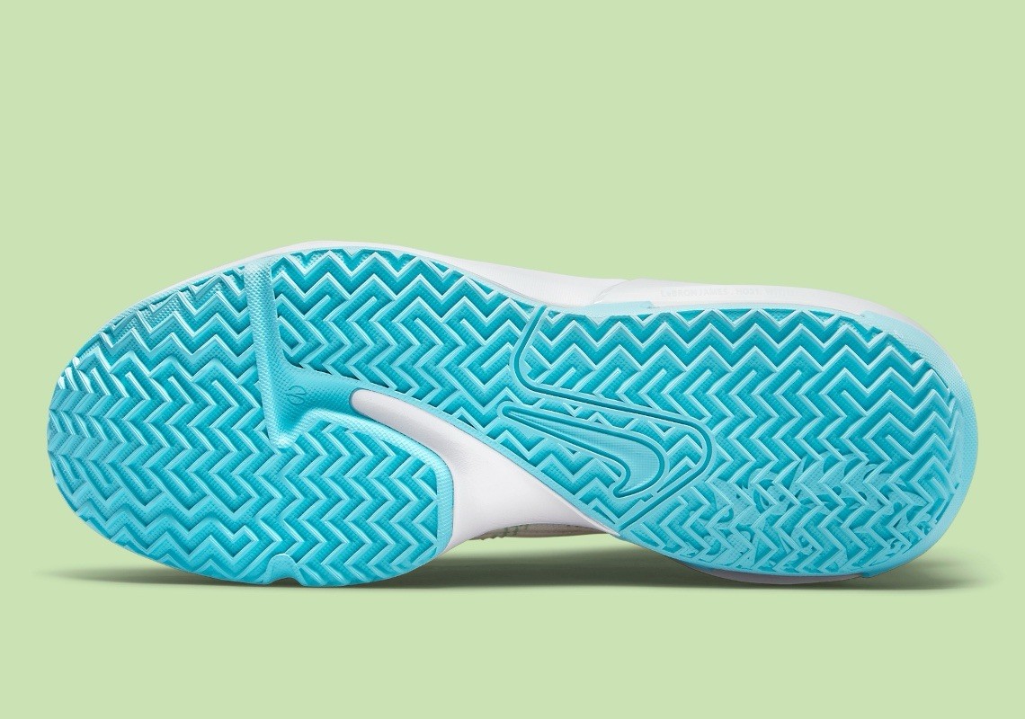 Nike Lebron Witness VI Coconut Milk Polarized Blue Basketball Men's ...