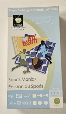 CRICUT Cartridge Sports Mania Provo Craft | eBay