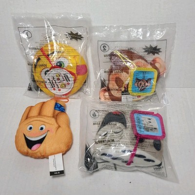 2017 McDONALDS THE EMOJI MOVIE HAPPY MEAL TOYS -SET of 4 McPlay Power ...