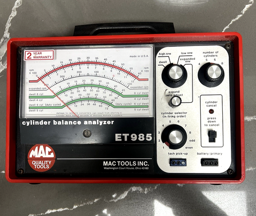 MAC Tools ET985 Cylinder Balance Analyser Multi cylinder Diagnostic ...