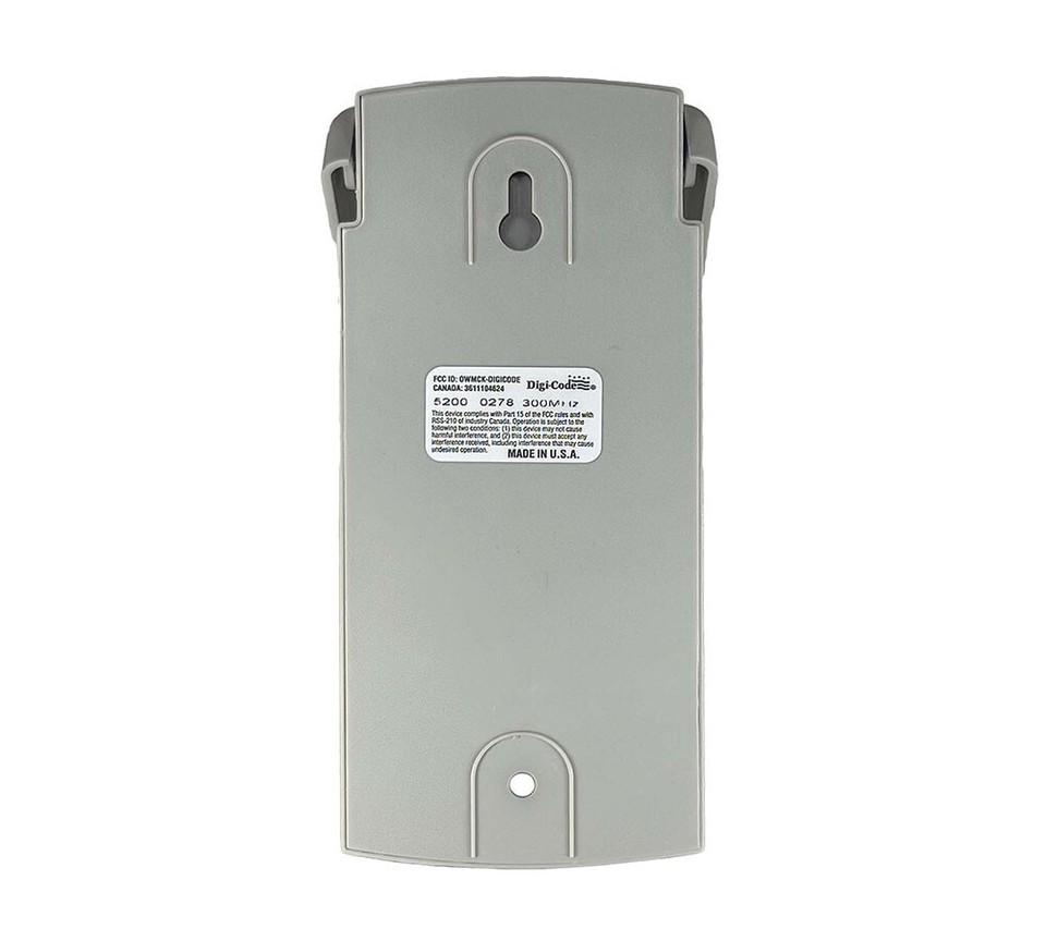 Digi-Code Wireless Keypad 5200 Compatible Multi-Code 420001 300Mhz ...