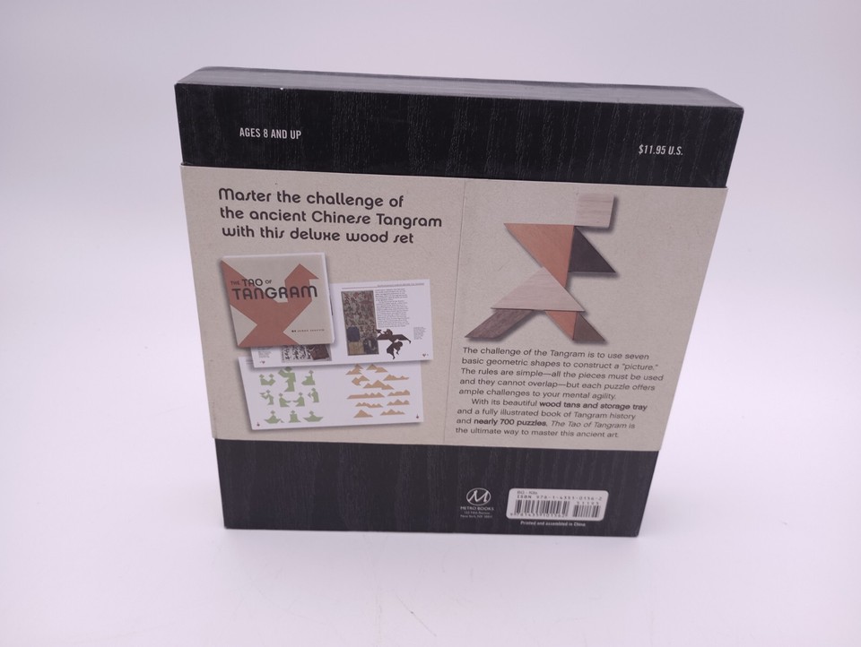 TAO OF TANGRAM DELUXE BOOK AND WOOD TANGRAM SET - NEW 9781435101562| eBay