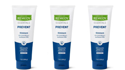 Medline Remedy Barrier Ointment Prevent Hypoallergenic 7oz, 3 Pack ...