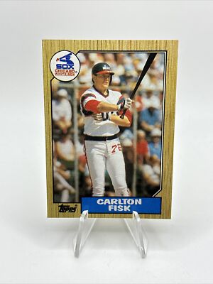 1987 Topps Carlton Fisk #756 (EX/NM) | eBay