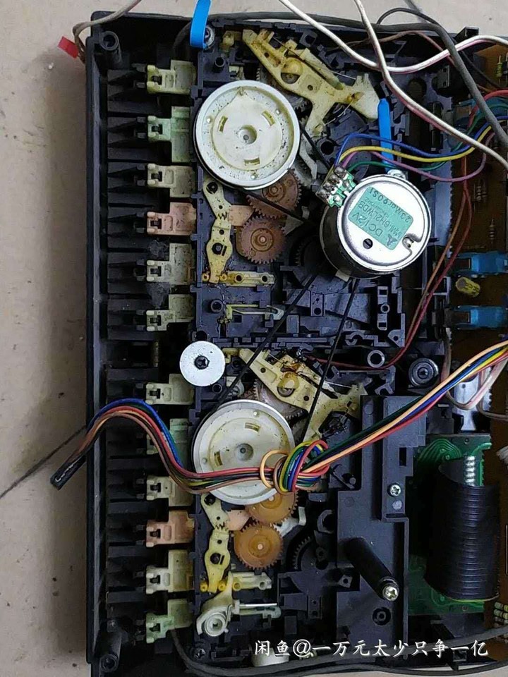 6pcs Helical Gear for Philips Radio Tape Recorder D8303 D8403 D8187 ...