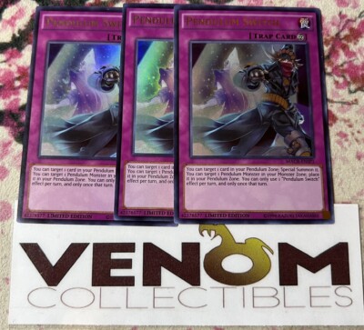3x (M/NM) - Pendulum Switch - MACR-ENSP1 - Ultra Rare - Limited Edition ...