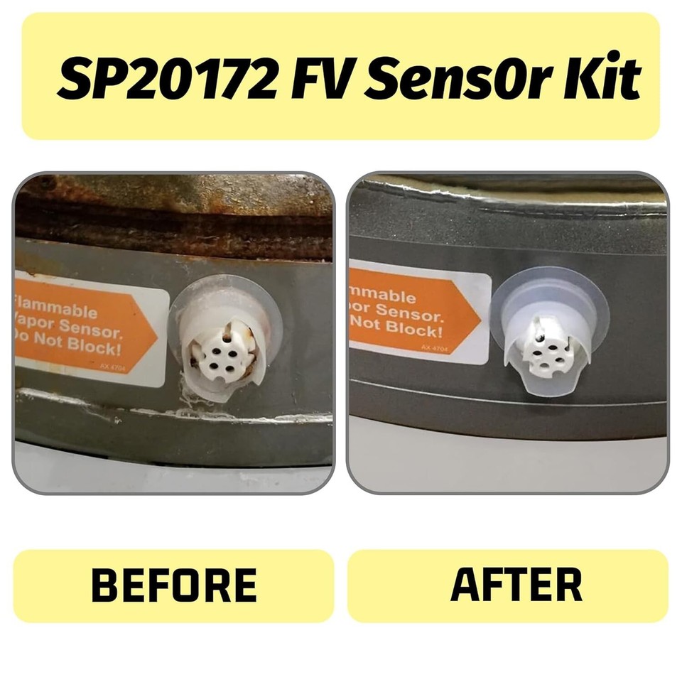 Flammable Vapor FV Sensor Kit Replacement Heating Elements for Rheem ...