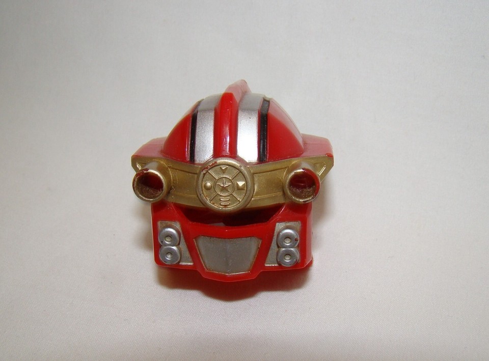 POWER RANGERS ZEO ~ RED BATTLEZORD ~ HELMET ~ HEAD PART DELUXE MEGAZORD ...