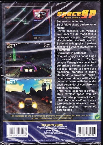 Space Gp Space Haste 2 Game X PC CD ROM New and Sealed Italian English ...