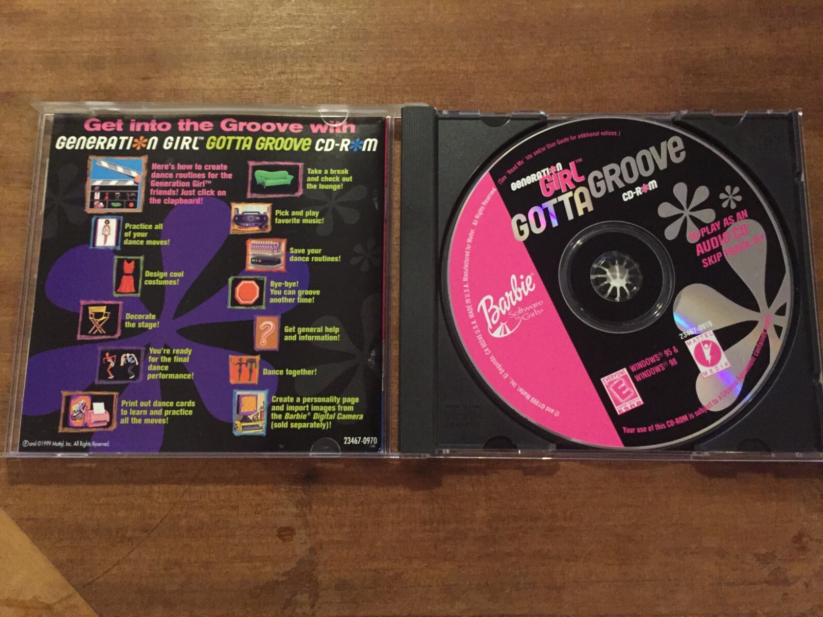 BARBIE- GENERATION GIRL GOTTA GROOVE- CD-ROM- PC- 1999 | eBay