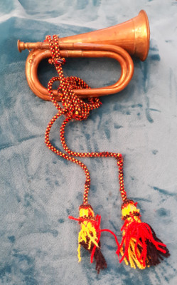 WWII British Royal Army Bugle (2501) | eBay