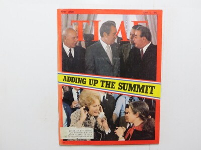 Time Magazine (June 5, 1972) (Adding Up The Summit) 1H | eBay