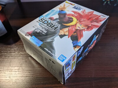 Super Dragon Ball Heroes SDBH 9th Anniversary SS4 Gogeta PVC figure ...