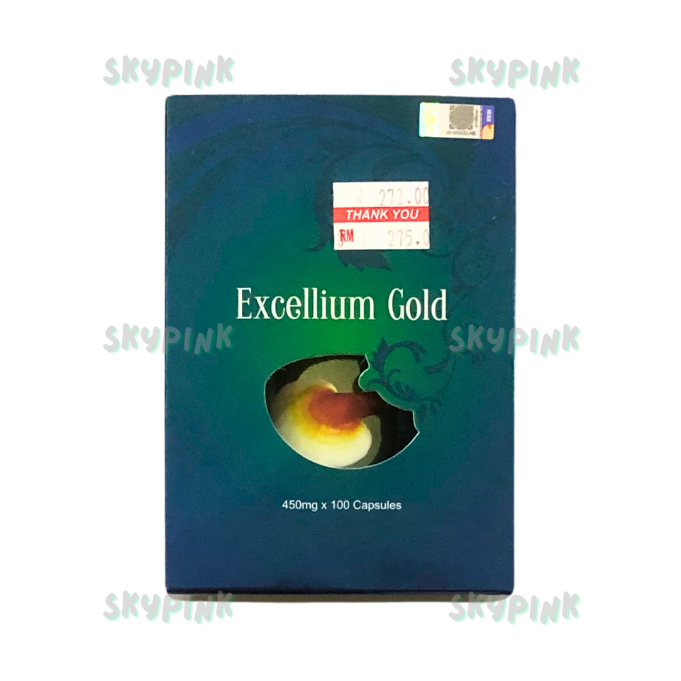 Excellium Gold Gano (Lingzhi Mycelium) Ganoderma Mycelium Extract - 1x ...