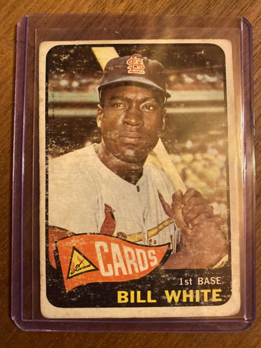 1965 Topps Bill White #190 - Lower Grade - St. Louis Cardinals | eBay