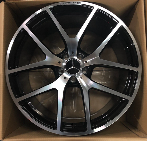21 AMG OEM POLISHED FACTORY WHEELS RIMS MERCEDES BENZ G53 G G55 G500 ...