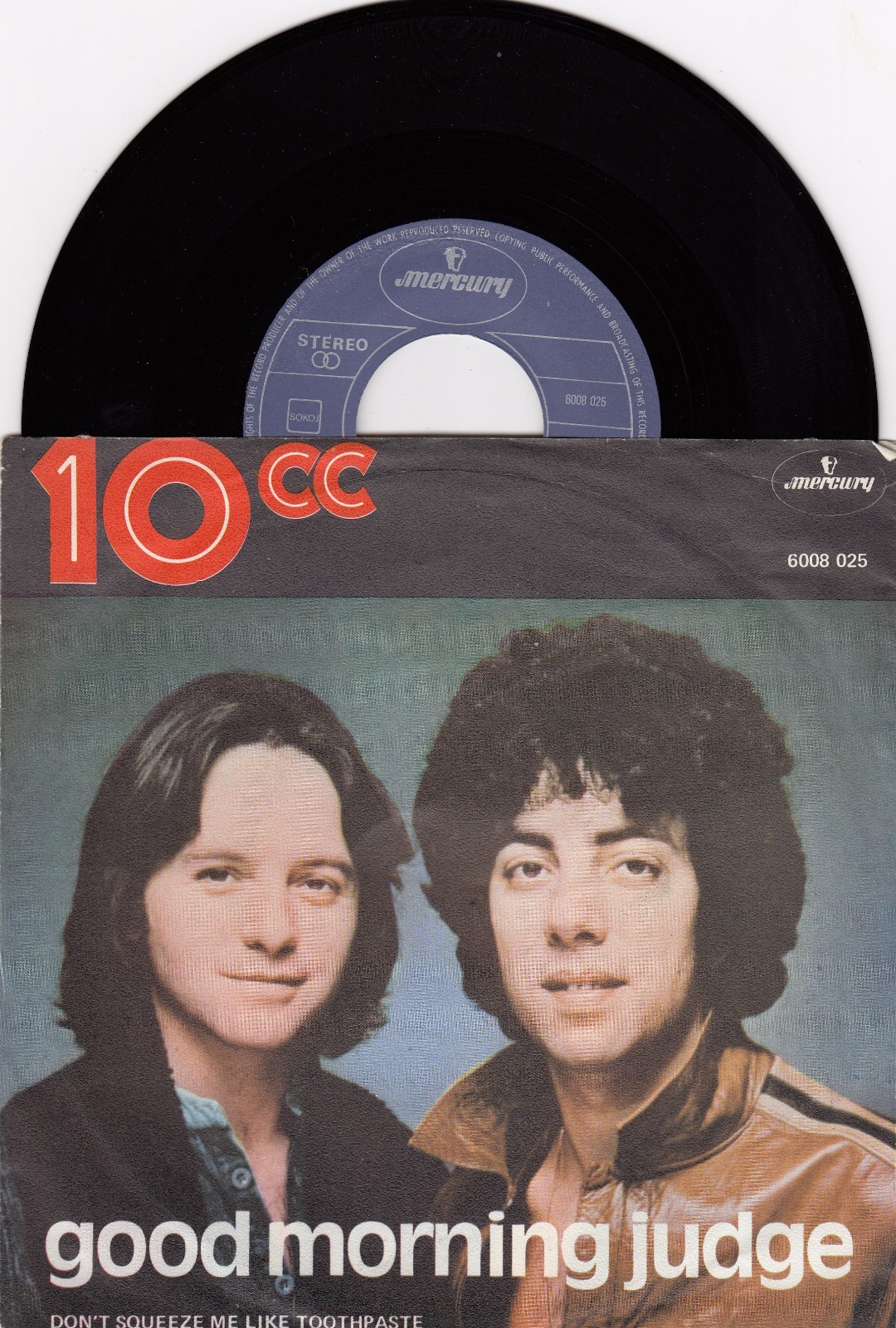10CC GOOD MORNING JUDGE 1977 RECORD YUGOSLAVIA 7" PS 45rpm SINGLE | eBay