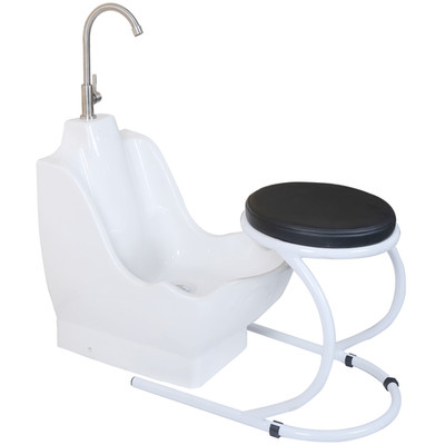 Ablution Wudu Wash Basin with Chrome Chair and Tap | eBay UK