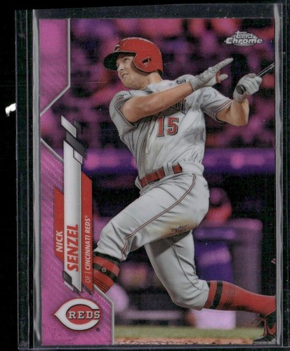 2020 Topps Chrome #24 Nick Senzel Pink Refractor | eBay