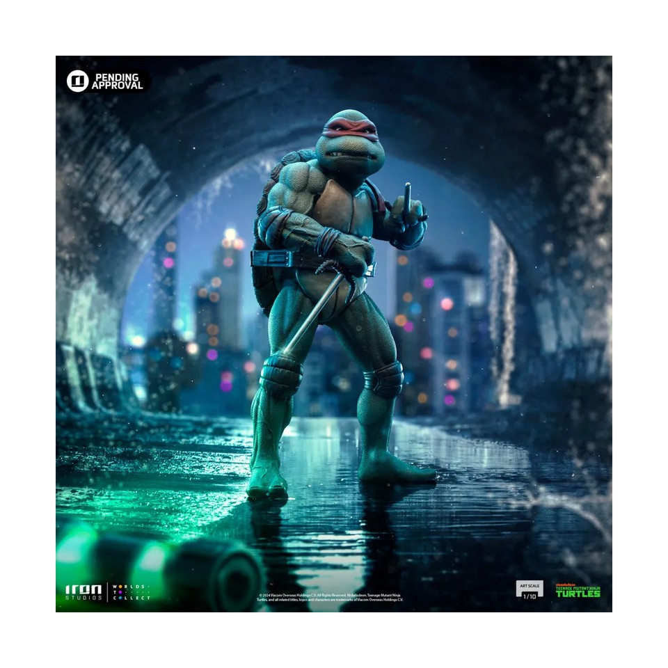 Iron Studios - TMNT Movie - RAPHAEL BDS Art Scale 1/10 - Teenage Mutant ...