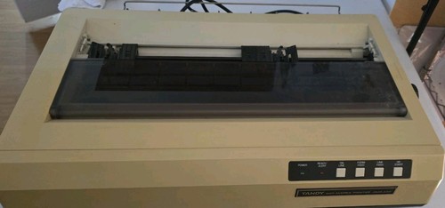 Vintage Tandy DMP 430 Wide Format Dot Matrix Printer Works | eBay