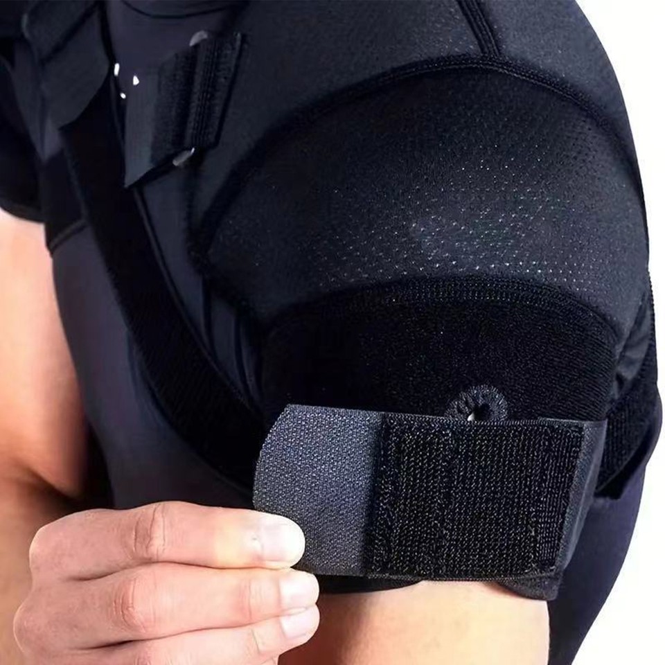 Double Shoulder Brace Torn Rotator Cuff Pain Relief Support Therapy ...