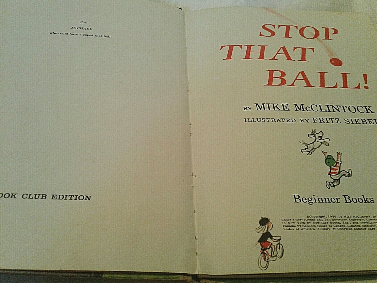 Stop That Ball Book Cover