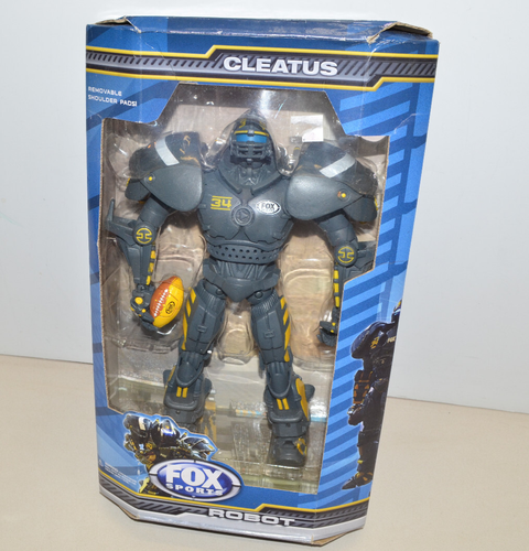 NFL Football CLEATUS ROBOT Action Figure MISB Fox Sports Number 34 | eBay