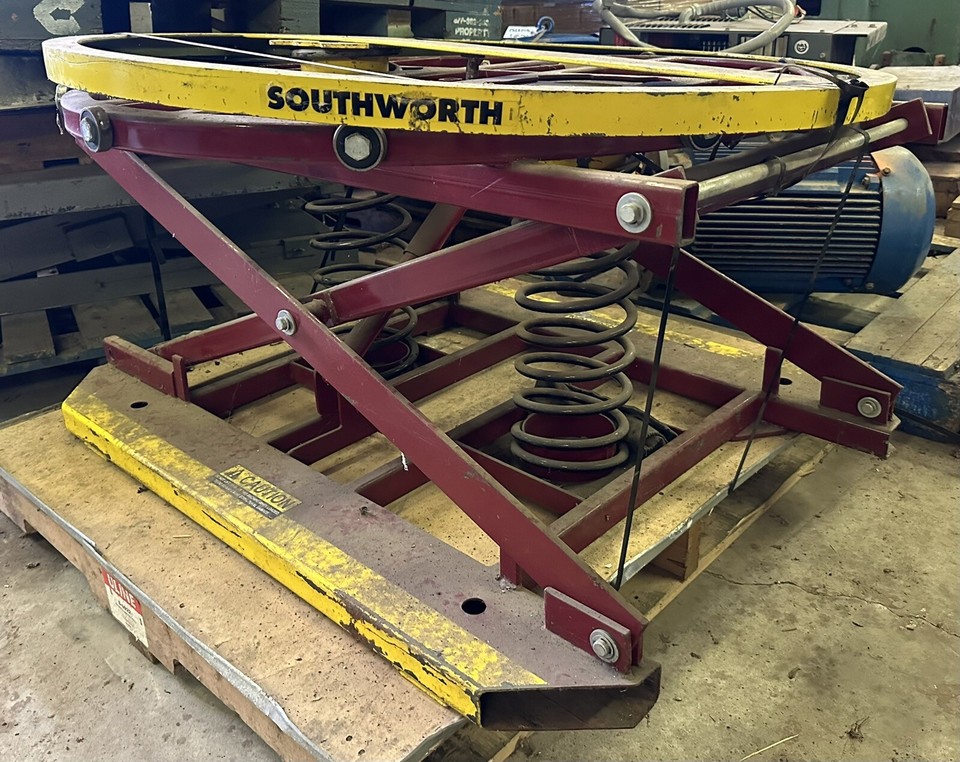 Southworth Pallet Pal Spring Lift Pallet Positioner / Load Leveler ...