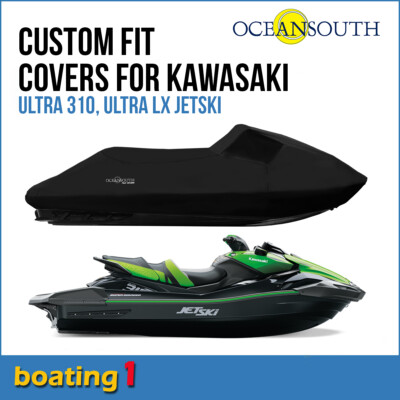 Oceansouth Custom Fit Covers for Kawasaki ULTRA 310 JetSki- TRAILERABLE ...