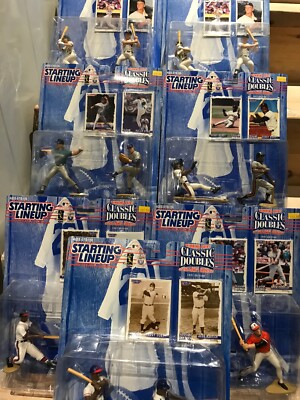Kenner Starting LineUp 1997 Lot of 7 Classic Doubles Baseball Assorted ...