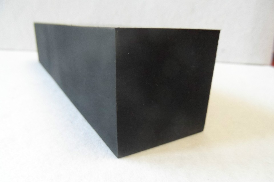 SOLID RUBBER BLOCK 25MM X 50MM X 250MM E P D M RUBBER AUSTRALIAN MADE ...
