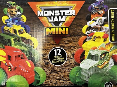MONSTER JAM MINI SERIES 17 COMPLETE SET OF 12 Rare Chase Included ...