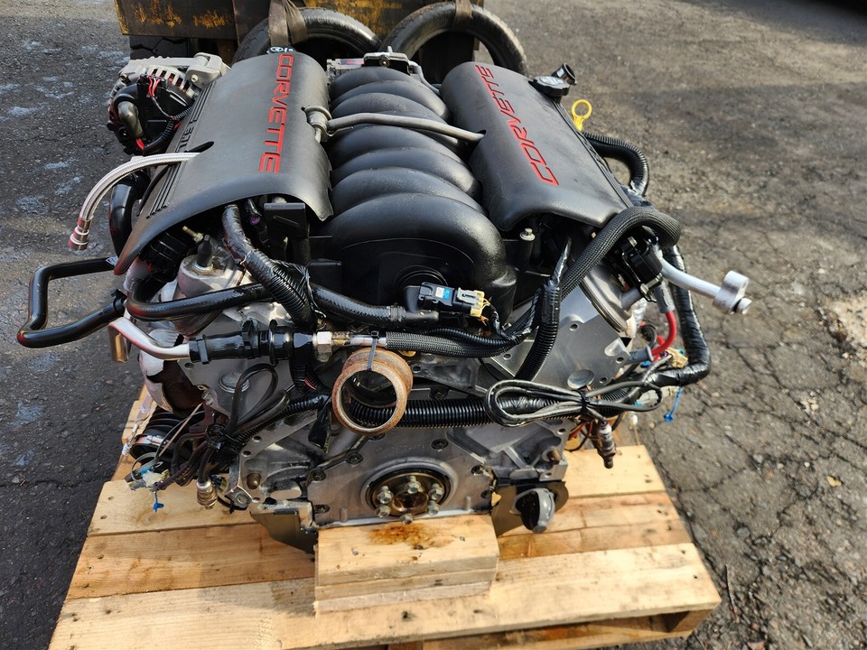 2004 Chevrolet CORVETTE C5 LS1 5.7 Liter Engine 124k miles with WIRING ...