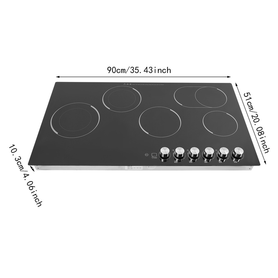 Electric Cooktop, Electric Stovetop, 5 Burners Electric Cooktop | eBay