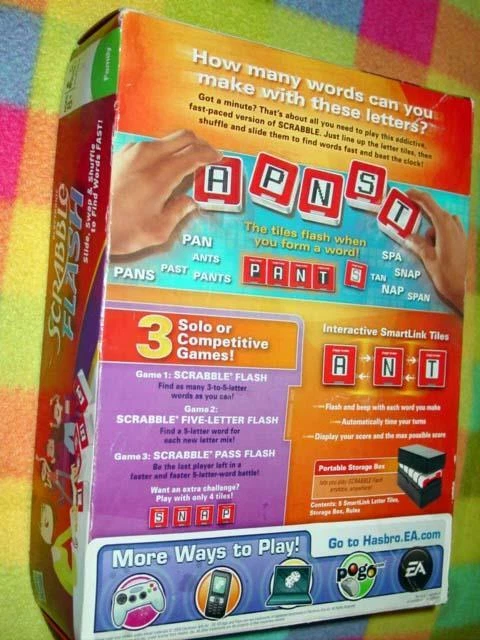 Electronic Scrabble Cubes