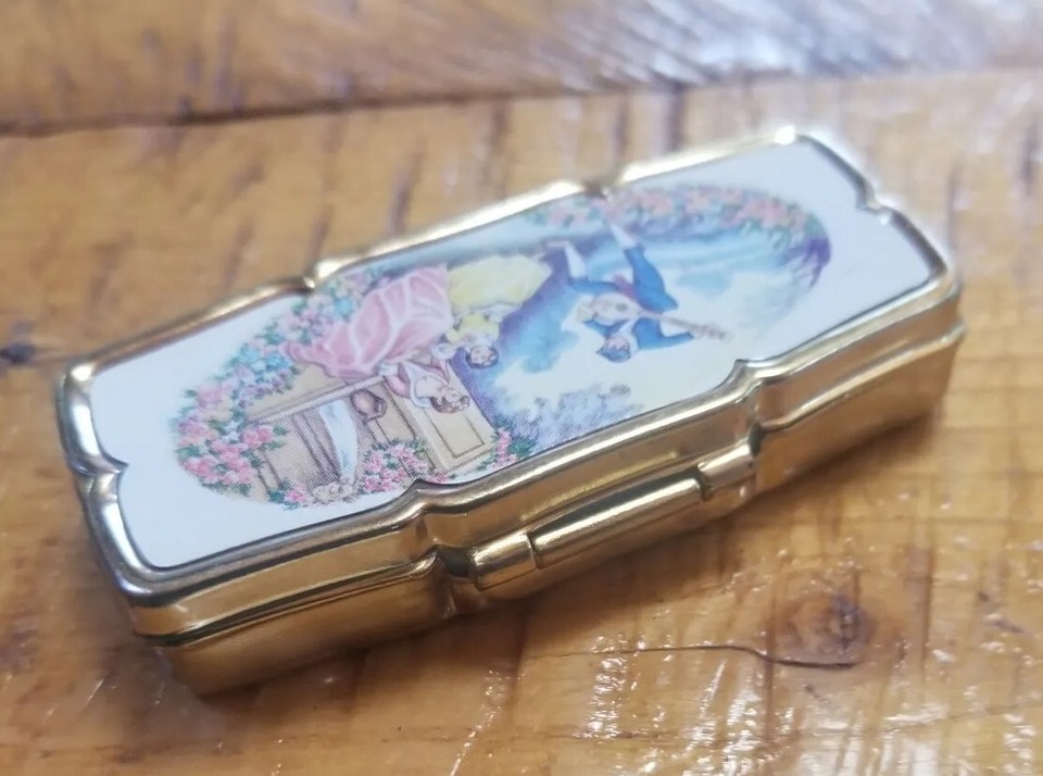 Tin Part Kit box patches Box Muzzleloader Hawken musket Blackpowder ...