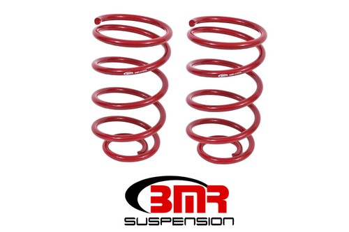 BMR 64-66 A-Body Rear Lowering Springs Red FOR 1964-66 Chevrolet ...