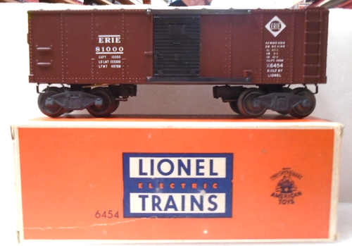 Lionel Post War O Scale 6454 Erie Box Car | eBay