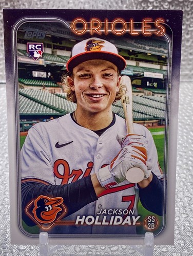 2024 Topps Series 2 JACKSON HOLLIDAY Fun Face SP White Blank Knob | eBay